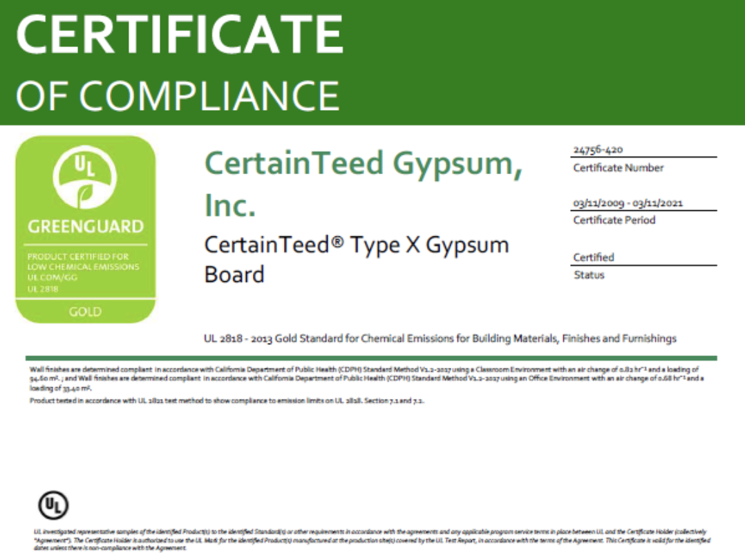 Material Submittals LEED